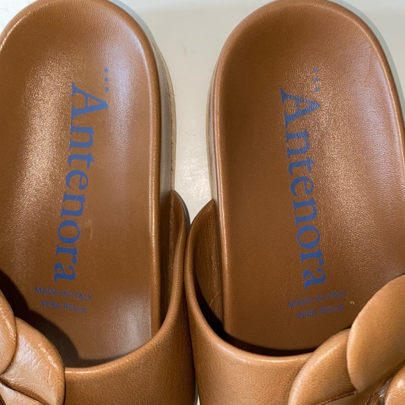 Antenora | Shoes | Antenora Hasu Leather Sandal Big Leather Flower Detail Buttery Soft 42 Eu 2 ...